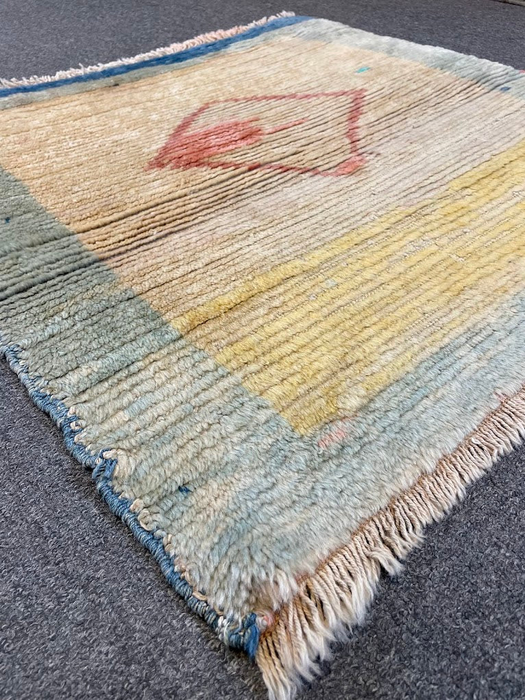 Turkish Minimalist 2'11 x 3'0 – Woven History & Silk Road